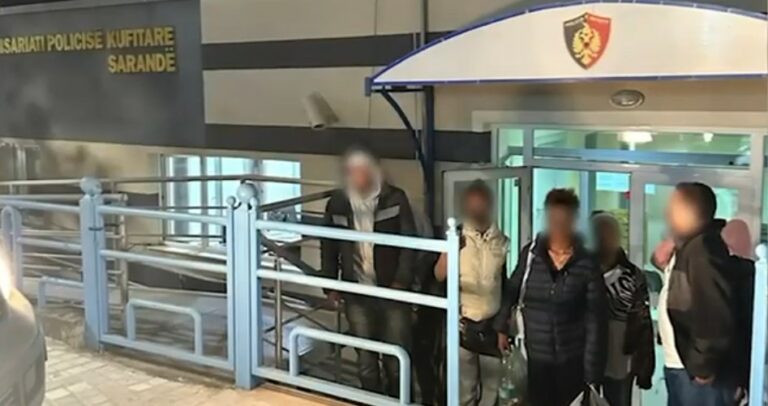 Erdhën për punë në Shqipëri, kapen duke u arratisur 7 emigrantë nga ...